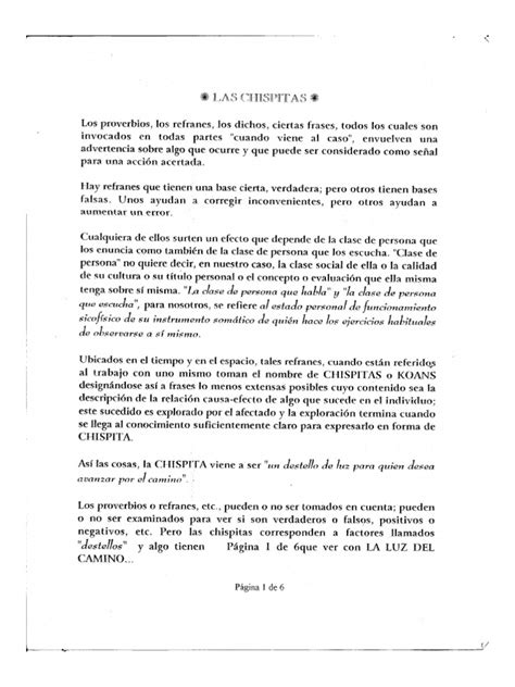 Chispitas Pdf