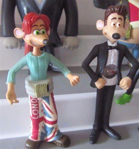 Set Of 5 Flushed Away Mcdonalds Toys Sid And Rita And Le Frog Whitey And Roddy 1761927110