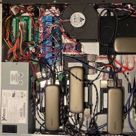 raspberry pi server cluster in 1u rack mount case hackaday