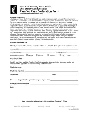 Pass Declaration Form Fill Online Printable Fillable Blank PdfFiller