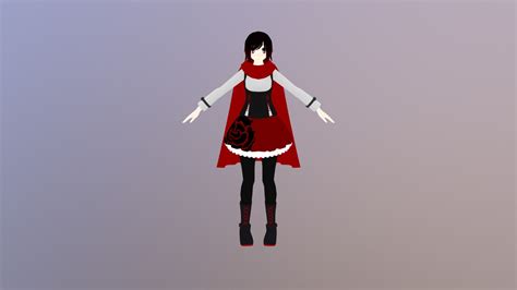 Ruby Red D Model By Ryeera Theroot A A Ff Sketchfab