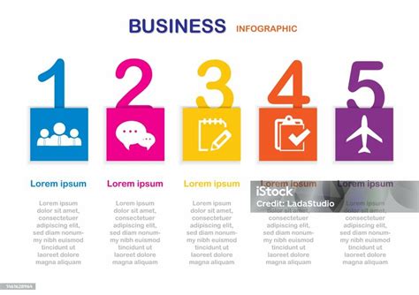 비즈니스 프로세스 그래프 단계 성공 다이어그램 및 차트 그림 인포그래픽 벡터 스톡 일러스트 0명에 대한 스톡 벡터 아트 및 기타