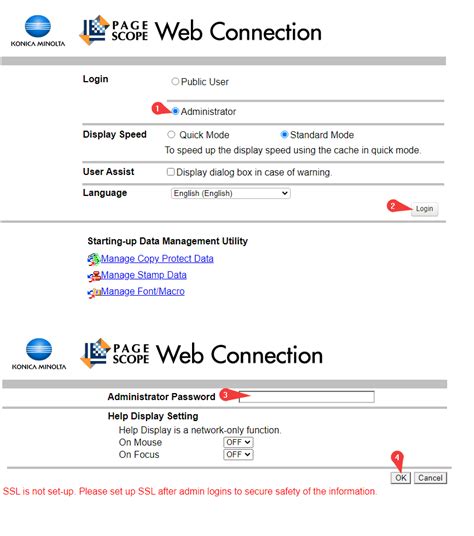Setting Up Scan To Email On A Konica Minolta