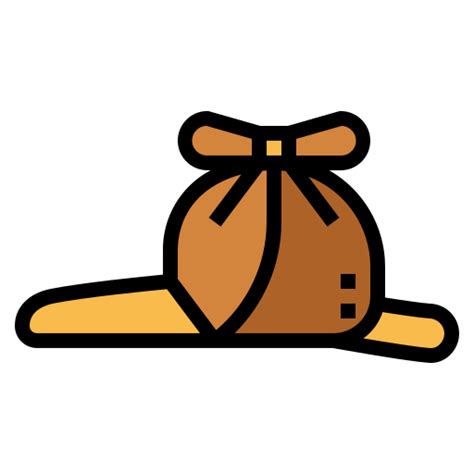 Detective Hat Smalllikeart Lineal Color Icon