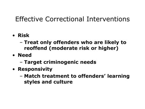PPT What Works Effective Interventions With Sex Offenders PowerPoint Presentation ID