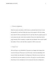 Module 2 Project File Homework Activity Docx HOMEWORK ACTIVITY 1 1 Resource Assignments