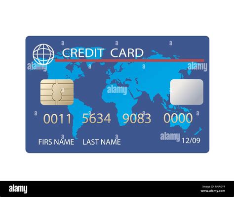 Vector Realistic Credit Card Stock Vector Image And Art Alamy