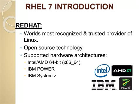 Red Hat Enterprise Linux 7 Rhel 7 Pptx