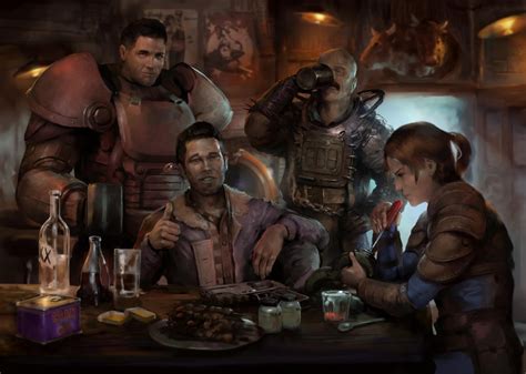 Fallout Campaign Group Portrait By Herckeim On Deviantart