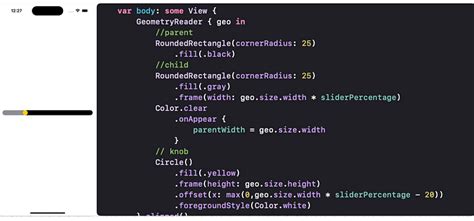 How To Create A Simple Slider Component In Swiftui By Tibin Thomas