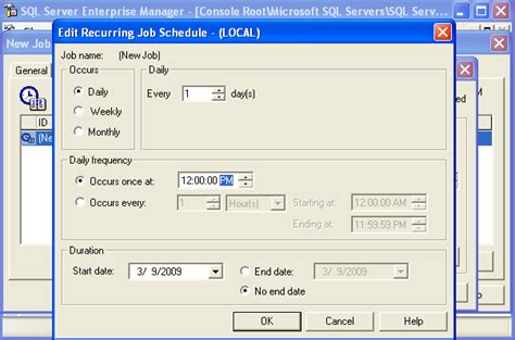 Automated Email Notifications Using Sql Server Job Schedular