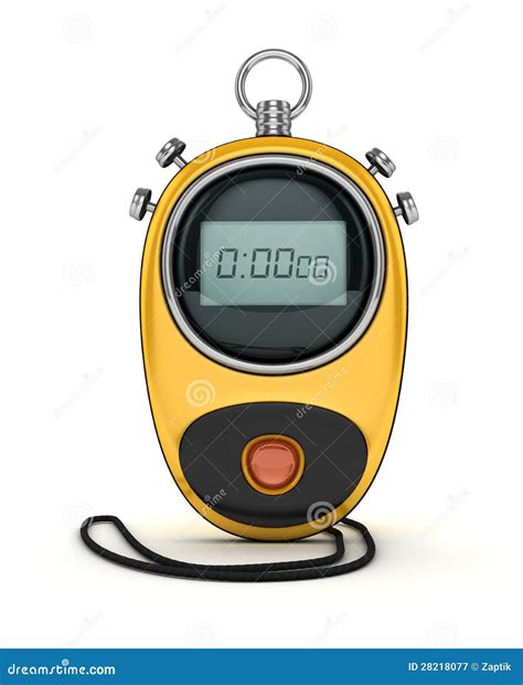 Digitale Chronometer Stock Illustratie Illustration Of Termijn 28218077