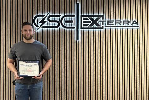 Cse Electric Is Celebrating Another Employee Today Matthew Michel Recently Passed His Cse Electric Is Celebrating Another Employee Today Matthew Michel Recently Passed His
