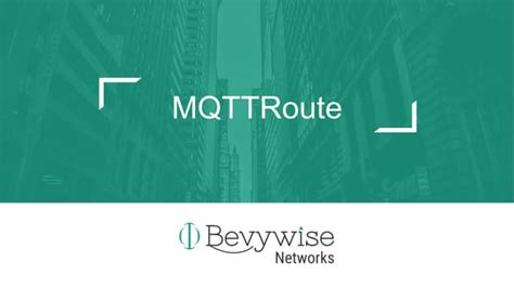 Bevywise Mqtt Broker Ppt
