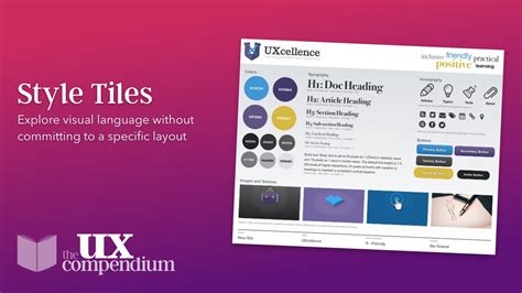 Style Tiles In The Ux Compendium
