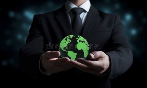 Businessman Presents Sustainable Decrease Trend On Bar Chart With Gray