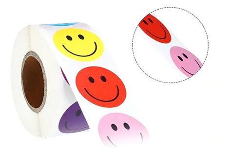 500 Pegatinas De Caritas Sonrientes Diy Regalos Y Paquetes Cuotas