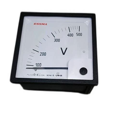 Essma Phase Analog Panel Ampere Meter For Industrial Dimension X Inch At Piece In Udaipur