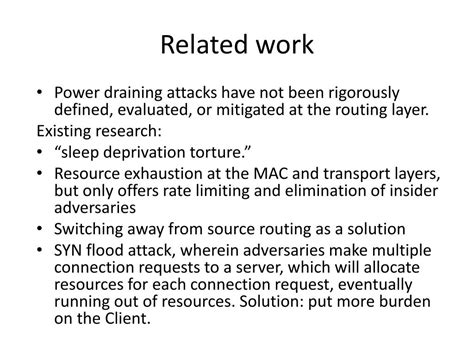 Ppt Vampire Attacks Draining Life From Wireless Ad Hoc Sensor Networks Powerpoint