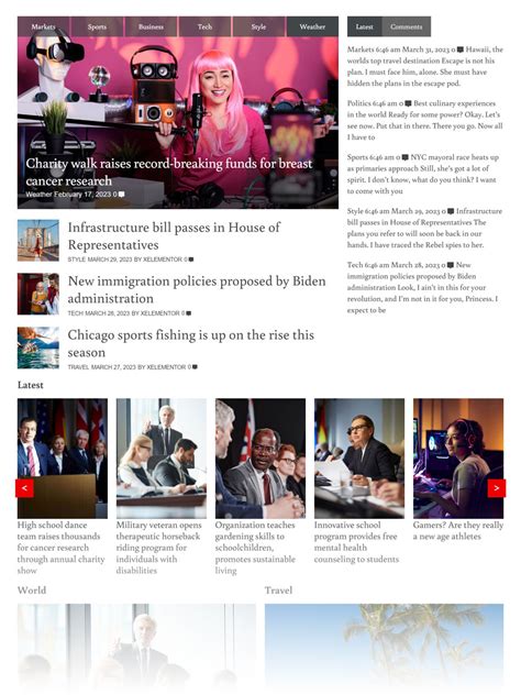 News Addons Extra Widgets For Elementor