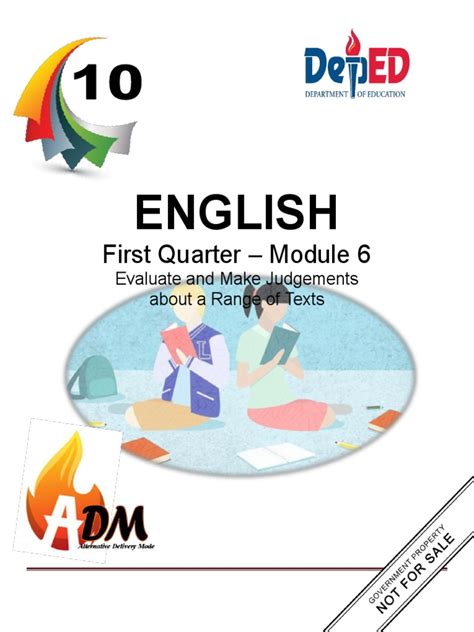 Eng10 Q1 W6 Evaluate And Make Judgments About A Range Of Texts Pdf Hades Persephone