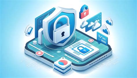 3d Flat Vector As Shield And Lock Icon Representing Data Protection Concept As Vector