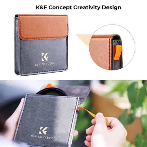 49Mm Red Lens Filter Nd3-1000 28-Layer (1.5-10 Stops) K&F Concept ...