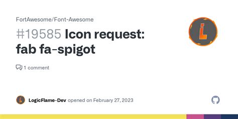 Icon Request Fab Fa Spigot Issue 19585 FortAwesome Font Awesome
