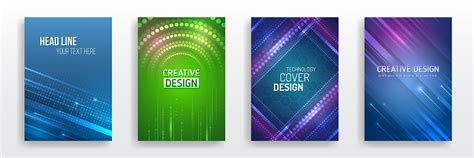 의료 과학 컴퓨터 전단지 브로셔 및 웨비나 페이지를 위한 미래 지향적인 디자인 하이테크 기업 문서 표지 디자인 프리젠테이션과