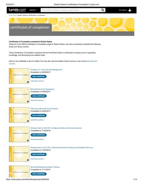 Certificates Of Completion Pdf Computer Networking