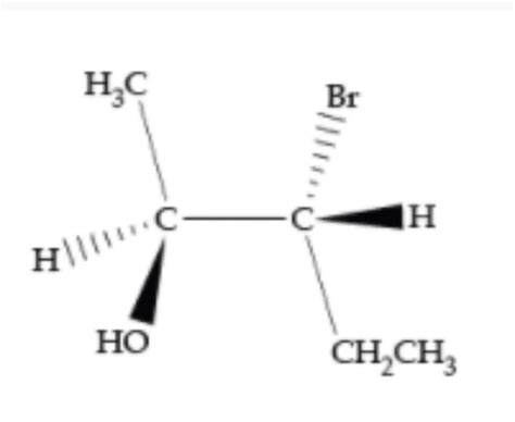 Solved The Perspective Formula Of 3 Bromo 2 Pentanol With