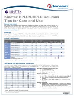 Core Shell Technology Kinetex HPLC UHPLC Core Shell Technology Kinetex Hplc Uhplc Pdf PDF PRO