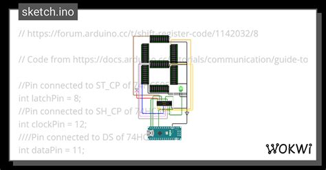 Shift Register Code Programming Questions Arduino Forum