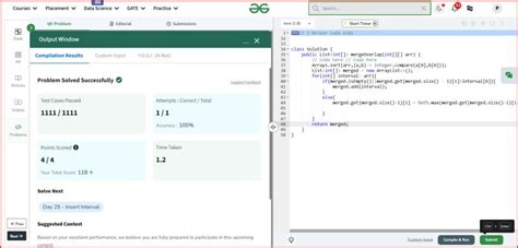 Mastering Merge Pattern With Gfg160 Challenge Praneetha Imandi Posted On The Topic Linkedin