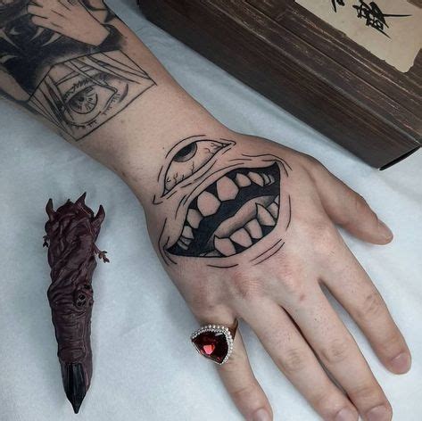 Sukuna Tattoo Ideas Hand