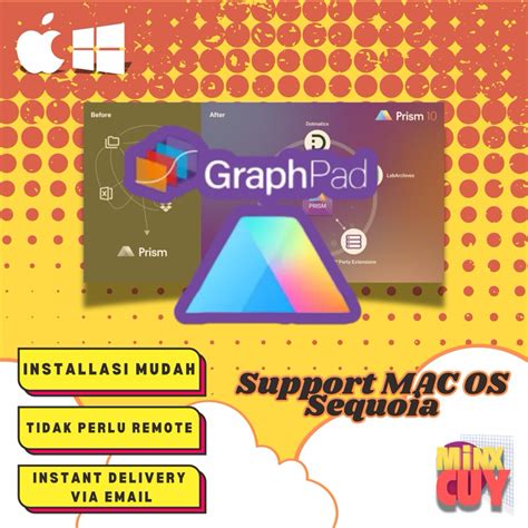 Jual Graphpad Prism 10 4 0 Latest Version Mac And Win Shopee Indonesia