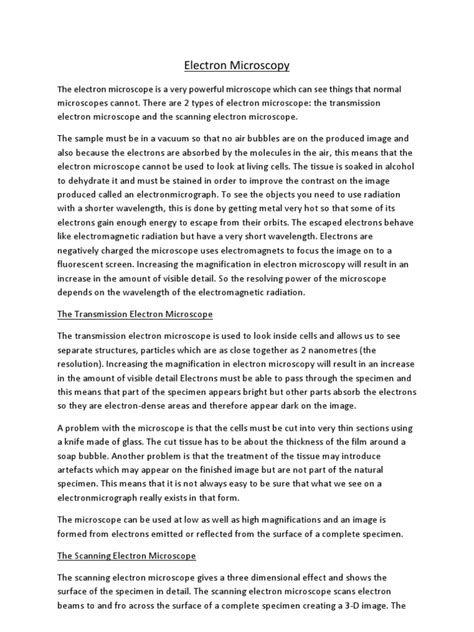 Electron Micros Pdf