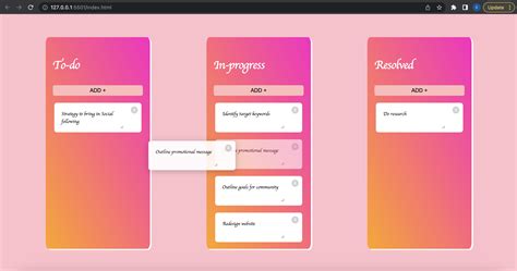 Github Chiraag Trello Board This Project Focuses On The Development Of Kanban Or Trello