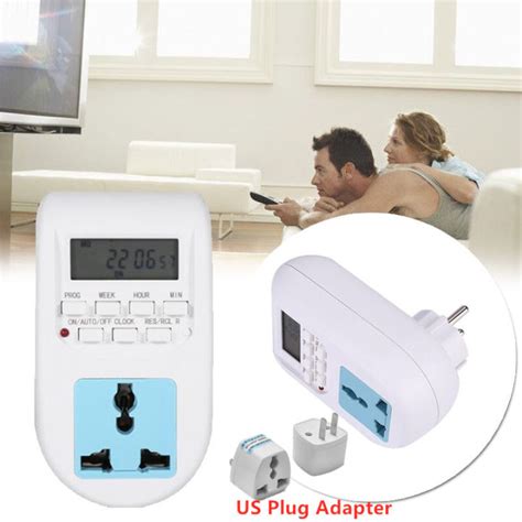 digital timer al 06 electronic digital eu plug in timer switch socket