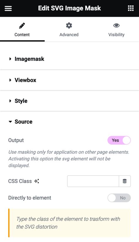 SVG Mask Dynamic Ooo Dynamic Content For Elementor