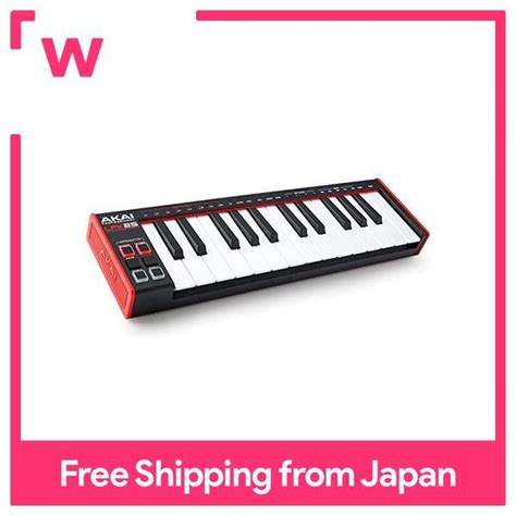 AKAI Professional USB MIDI Keyboard Controller With Highly Responsive 25 Key Keybed And