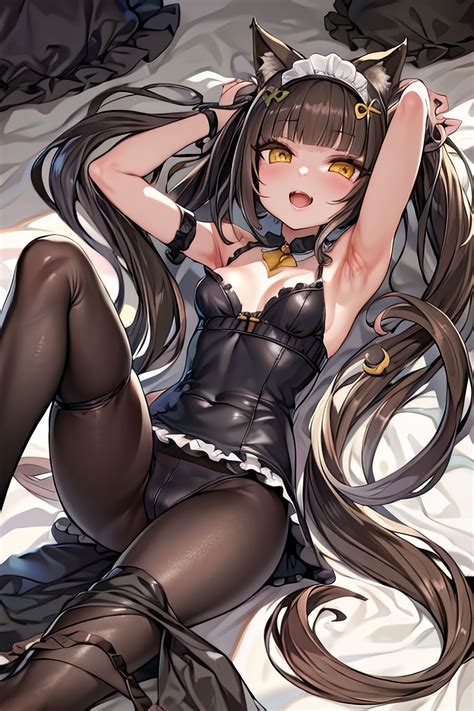 Chocola Nekopara Generated By Neko Like Using Abyss Orange Mix Aibooru