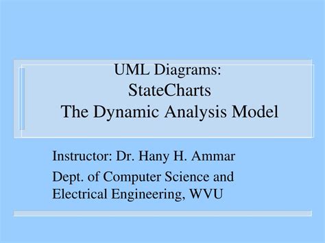 Ppt Uml Diagrams Statecharts The Dynamic Analysis Model Powerpoint Presentation Id176982