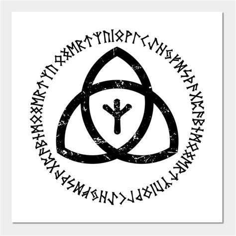 Nordic Rune Circle And Algiz Rune By Opooqodesign Runes Nordic Runes Rune Tattoo