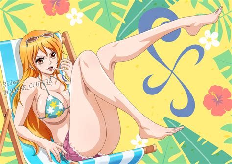 Nami One Piece Drawn By Rider Orange Couture Danbooru