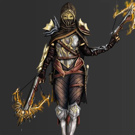 Diablo Immortal Demon Hunter Digital Art By Exaleas On Deviantart