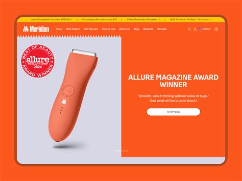 One Product Shopify Store Design Ecommerce Website Behance