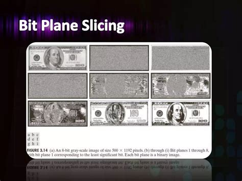 Bit Plane Slicing Ppt