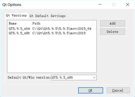 VS2015 QT5 9 5调试进QT源码的环境搭建Debugging QTStep into QT source code qt 5