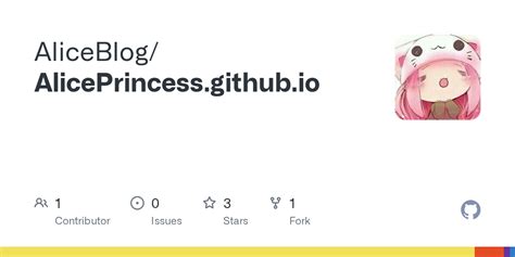 Github Aliceblog